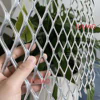China Expanded Metal Mesh Facade Privacy Screen Decorative Architectural Panel 2m x 4m for sale