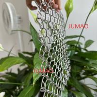 China Spiral Metal Mesh Facade Wire Mesh  Architectural Mesh Decorative Privacy Screen for sale