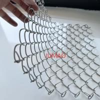 China Decorative Partition Spiral Metal Mesh Architectural Mesh Facade Wire Mesh for sale
