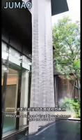 China Windproof & Anti-Splash Thickened 304 Stainless Steel Water Curtain for All-Weather Outdoor Use for sale