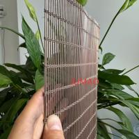 China Decorative Woven Metal Mesh Architectural Mesh Stainless Steel Custom Made for sale