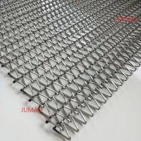 China Spiral Decorative Metal Mesh Architectural Mesh 304 Stainless Steel Wall Facade for sale
