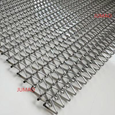 China Spiral Decorative Metal Mesh Architectural Mesh 304 Stainless Steel Wall Facade for sale