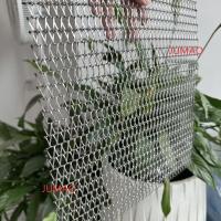 China Spiral Decorative Metal Mesh Architectural Mesh 304 Stainless Steel Wall Facade for sale