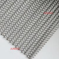 China 304 Stainless Steel Decorative Architectural Mesh  Spiral Metal Mesh Partition for sale