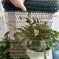 China Colored Stainless Steel Spiral Metal Mesh with Customizable Dimensions for Durable and Corrosion Resistant Architectural Applications for sale