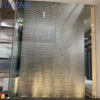 China Indoor Decorative Metal Water Curtain Mesh For Shopping Mall Entrance for sale