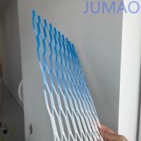 China Custom Color Expanded 304 Stainless Steel Metal Mesh Panel For Building Exterior Facades for sale