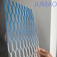China Custom Color Expanded 304 Stainless Steel Metal Mesh Panel For Building Exterior Facades for sale