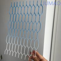 China Custom Color Expanded 304 Stainless Steel Metal Mesh Panel For Building Exterior Facades for sale