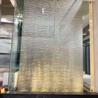 China Decorative Stainless Steel Mesh Water Curtain Wall Indoor Outdoor Waterscape Feature for sale