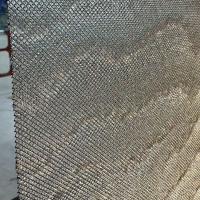 China Decorative Stainless Steel Mesh Water Curtain Wall Indoor Outdoor Waterscape Feature for sale