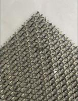 China Stainless Steel Metal Mesh Architectural Mesh For Interior Partition &  Background Wall for sale