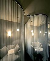 China 304 Stainless Steel Fire Resistant Metal Mesh Curtains with Customizable Aperture for Architectural Design for sale