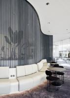 China 304 Stainless Steel Fire Resistant Metal Mesh Curtains with Customizable Aperture for Architectural Design for sale