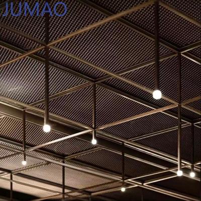 China Hexagonal Expanded Metal Panels For Indoor Ceiling Decoration for sale