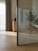 China High Light Transmittance Laminated Glass Metal Mesh For Interior Space Partition for sale