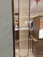 China High Light Transmittance Laminated Glass Metal Mesh For Interior Space Partition for sale