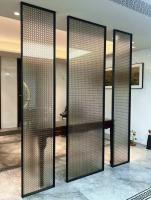 China High Light Transmittance Laminated Glass Metal Mesh For Interior Space Partition for sale