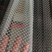 China Luxury Modern Spiral Aluminum Metal Mesh Curtains with Sliding Decorative Coil Drapery for Interior Partition for sale