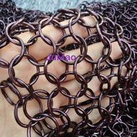 China Outer Diameter 38mm to 30mm Decorative Mesh Curtain Perfect for Interior Design Projects and Architectural Installations for sale