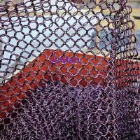 China Outer Diameter 38mm to 30mm Decorative Mesh Curtain Perfect for Interior Design Projects and Architectural Installations for sale