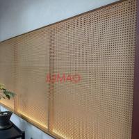 China Flat Wire Weft Architectural Mesh And Decorative Metal Mesh  8 Meters Max Width for sale
