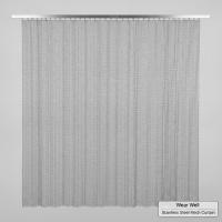 China Wear Well Stainless Steel Mesh Curtain Offering Excellent Breathability Strong Mesh Construction for Ventilation and Safety for sale