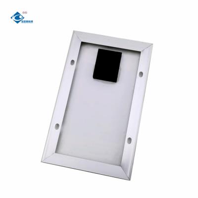 China 3W Electric Storage Solar Panel Charger ZW-3W-6V-3 Glass Laminated Solar Panels 6V Portable Solar Panels for sale