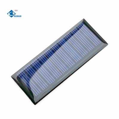 China 0.23W High Efficiency Epoxy Resin Solar Panel ZW-74529 Portable Solar Laptop Charger 5V Mini Solar Panel for sale
