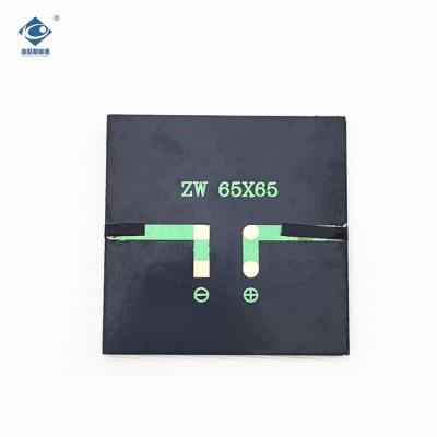 China 5.5V Mini Epoxy Resin Solar Panel ZW-6565-5.5V Customized Size Poly Crystalline Solar Cell 0.6W for sale