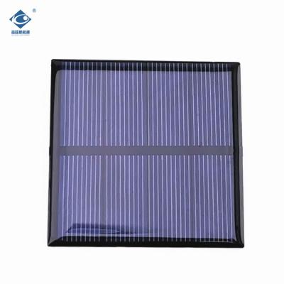 China ZW-6565-2V Strong Durable Solar Panel 2V Poly 0.8W Epoxy Resin Encapsulation Solar Panel 400mA for sale
