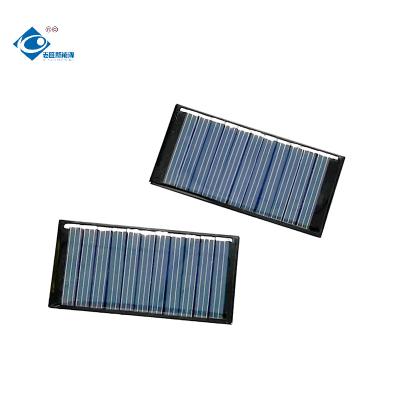 China 5.5V Portable Poly Epoxy Solar Panel ZW-5728 Mini Lightweight Solar Panel 0.25W for sale