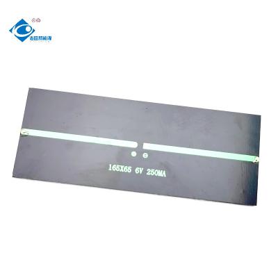 China ZW-16565-PET Transparent PET Solar Panel 6V Poly Portable Solar Panels 1.6W For Solar Panel Charger for sale