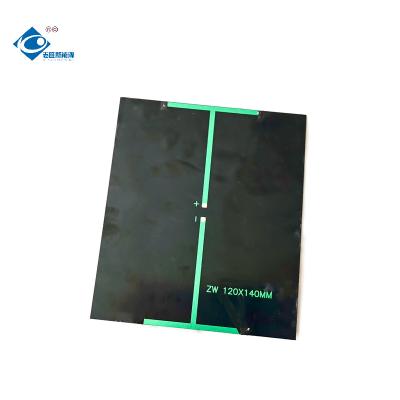 China Waterproof Portable Solar Panel Charger 3W ZW-140120-M Epoxy Poly Resin Solar Panel 2.5V for sale