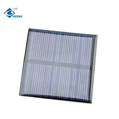 China China Manufacturer ZW-5555-5V Poly Solar Panel Charger 0.45W Customized Epoxy Mini Solar Panel 5Volt for sale