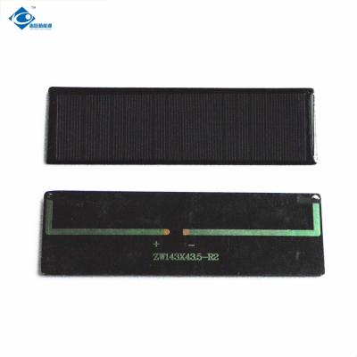 China Dustproof EPOXY Small Solar Panels ZW-14435.5 Centigrade RoHS Certificated PET Laminated Solar Panel for sale