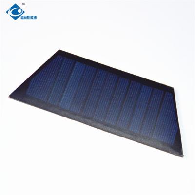 China 129x46.6X2.2mm 0.5W Silicon Solar PV Module for solar cell phone charger ZW-129466x for sale