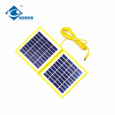 China 9V 4W glass laminate solar panels for Home Solar Power Energy ZW-4W-9V Glass Laminated Solar Panel for sale