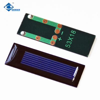 China 0.5V 0.7W ZW-5318 thin film flexible solar panel for artificial sky light clouds sun panel for sale