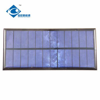 China 6V 1.6W poly crystalline risen energy solar panel ZW-16675 light weight solar panel for sale