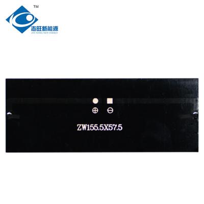 China 2.5W Mini Epoxy Solar Panel for solar power toys ZW-155575 solar panel photovoltaic 5.5V for sale