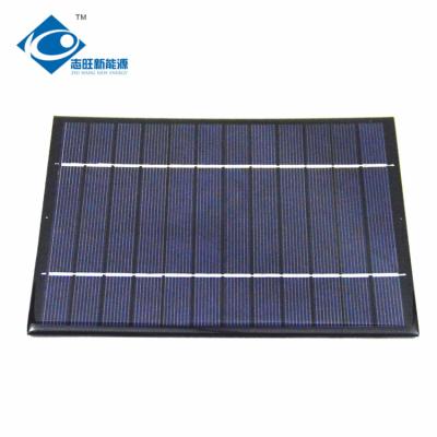 China 2.95W 0.5A cheapest Residential Solar Power Panels For DIY ZW-170130 solar panel photovoltaic for sale
