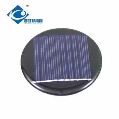 China 5V 0.25W Round small solar panels for sunpower solar charger ZW-R58 risen energy solar panels for sale