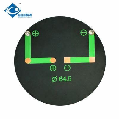 China 5V mini Epoxy Resin Solar Panel 0.4W ZW-R64.5 Lightweight Silicon Solar PV Module for sale