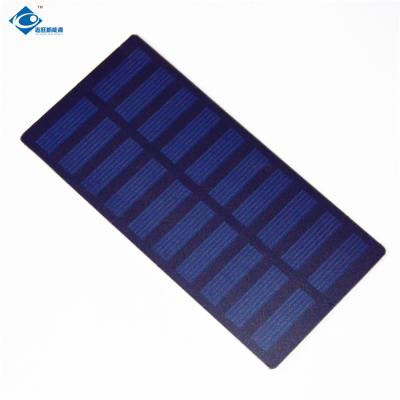 China Manufacturer Directly Sale 5V High Quality Poly Photovoltaic Portable Solar Panels 0.6W ZW-13260P for sale