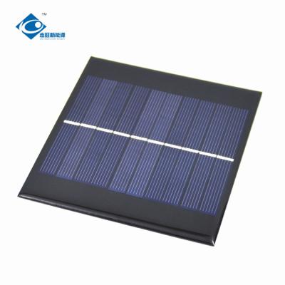 China 5V poly crystalline solar panel 10 Battery 1.3W Epoxy Resin Solar Panel ZW-114107 for sale