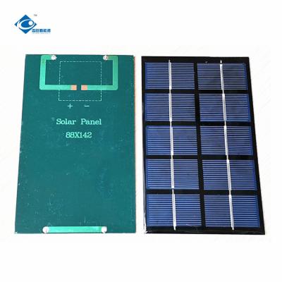 China Mini Lightweight Solar Photovoltaic Panels Silicon Solar PV Module CE EMC ROHS ZW-88142 for sale