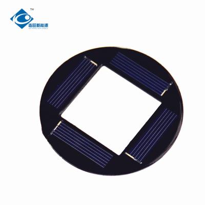 China 0.18W 2V Round Shape Epoxy Resin Solar Panel for portable solar charger ZW-R72 for sale
