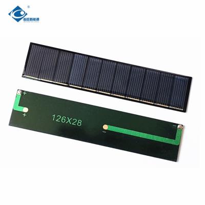 China 0.5W 5.5V Lightweight Silicon Solar PV Module for mini solar panel ventilateur charger ZW-12628 for sale